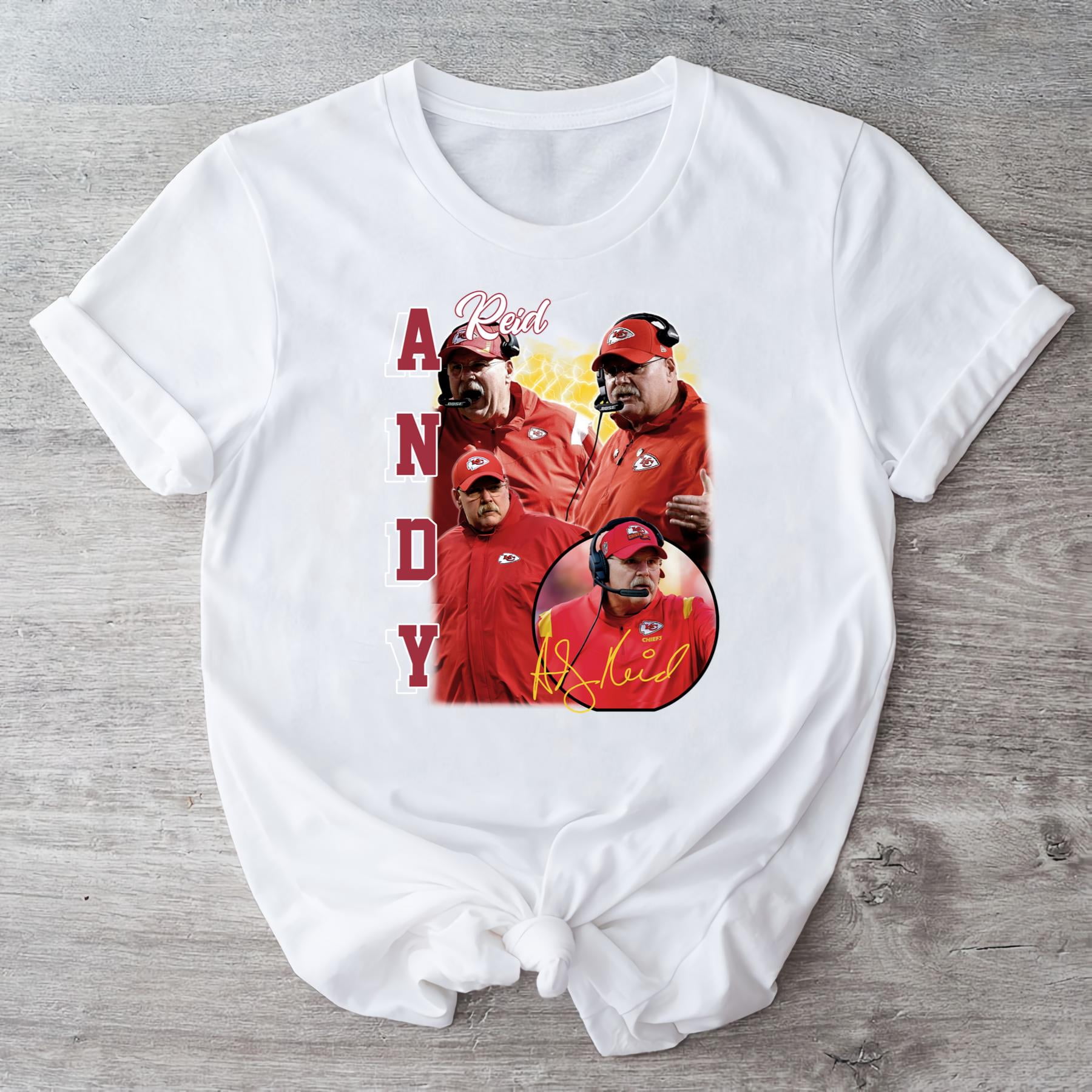 Andy Reid Shirt, Football shirt, Classic 90s Graphic Tee, Unisex ...