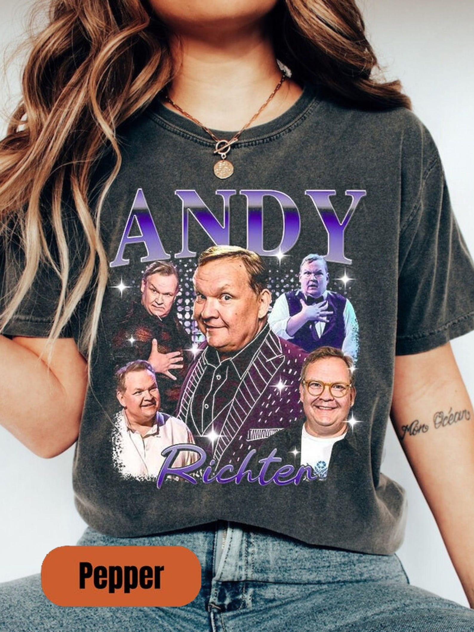 Andy Richter Dwts 2025 Bootleg Unisex Shirt, Andy & Emma Slater Dancing ...