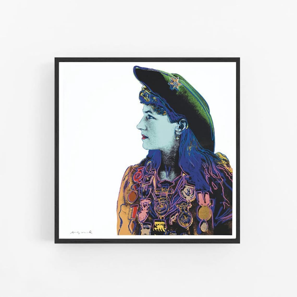 Andy Warhol Annie Oakley Cowboys and Indians Portfolio Giclee ...
