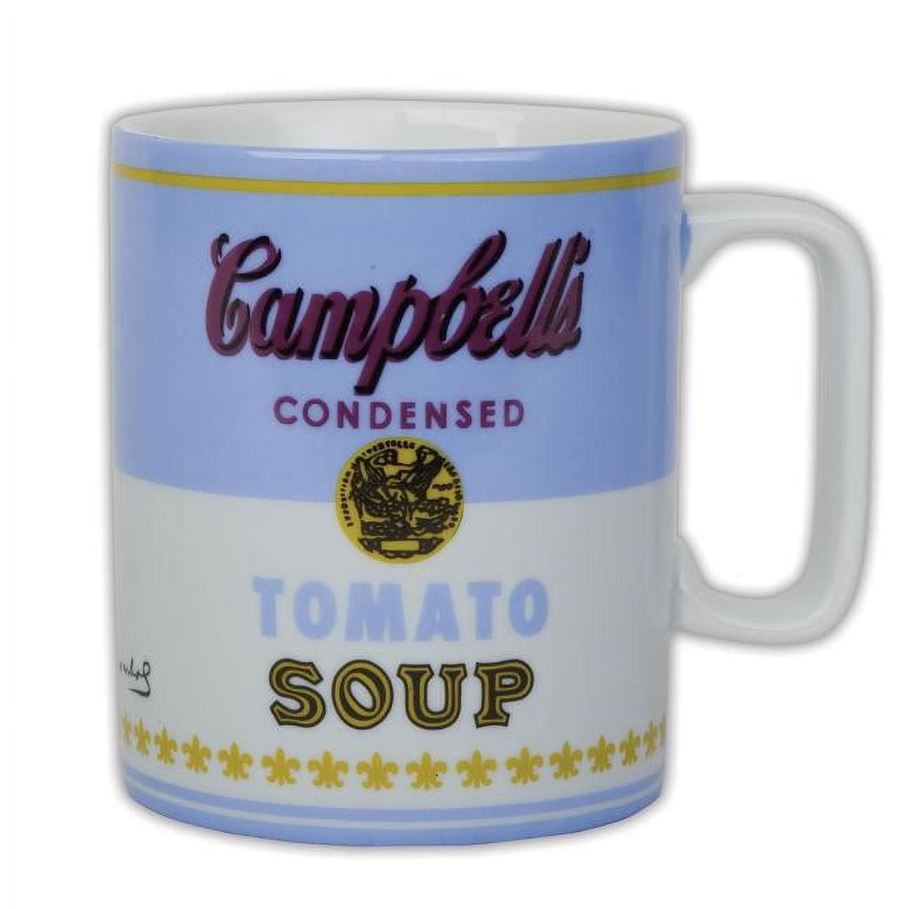 Andy Warhol Campbell's Soup Blue Mug (Other) - Walmart.com