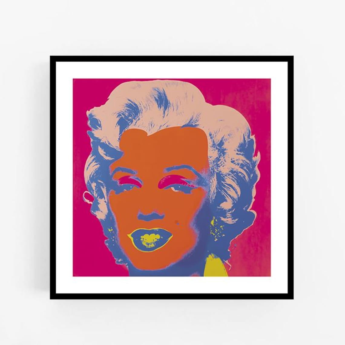 Andy Warhol Famous Actress 1, Unframed Poster - Walmart.com