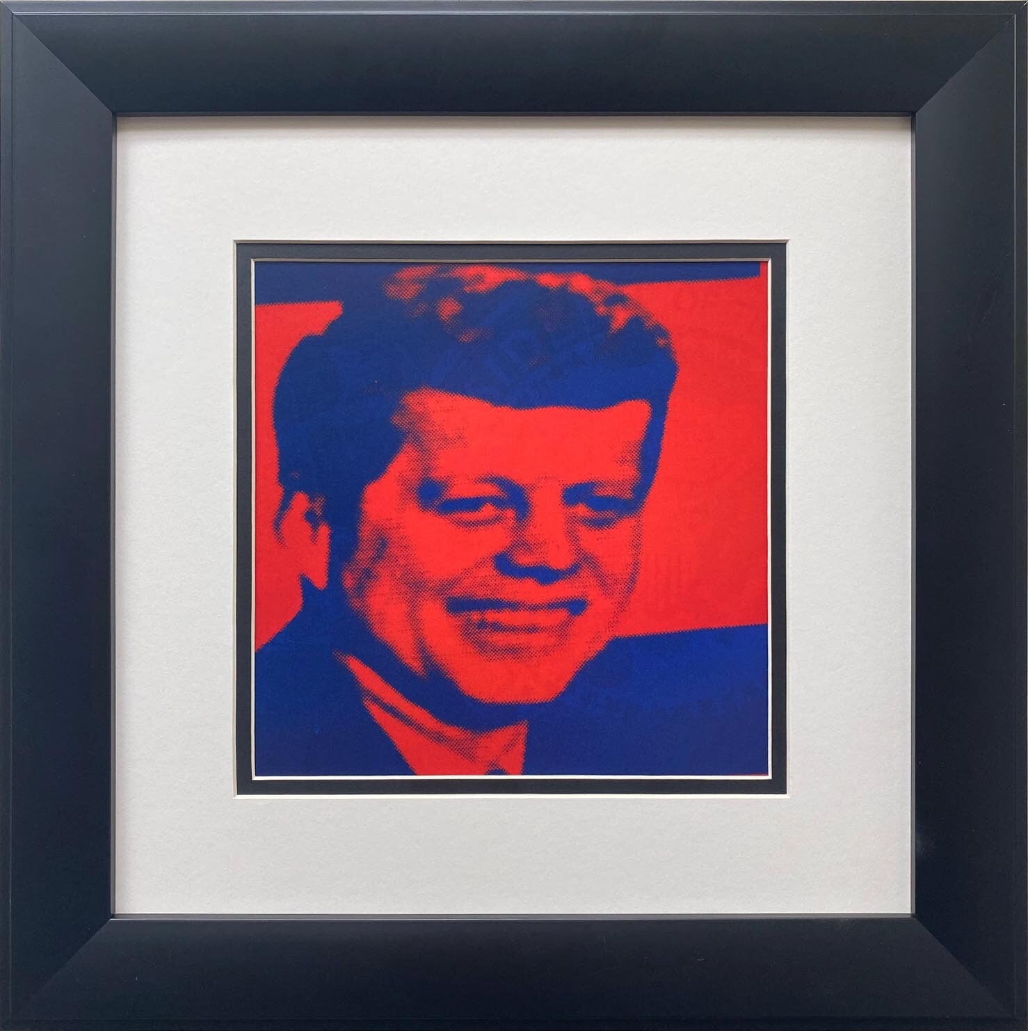 Andy Warhol "Flash" November 22, 1968 CUSTOM FRAMED Pop Art Generic ...