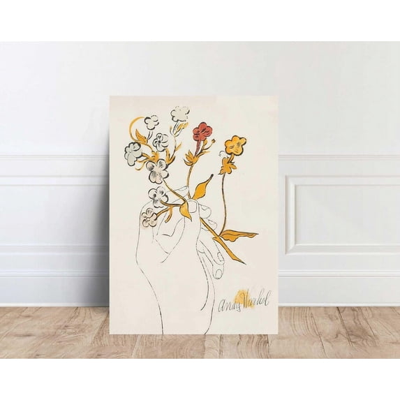 Andy Warhol Flower Wall Art Poster Print Home Decor Painting Wall Art ...
