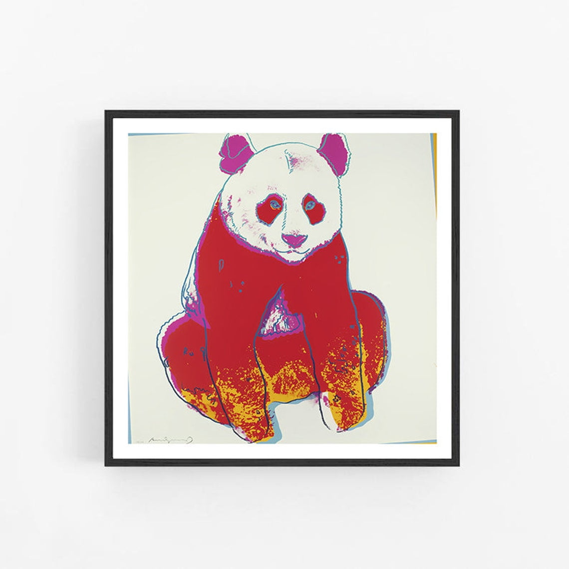 Andy Warhol Giant Panda Endangered Species Portfolio Giclee Animal ...