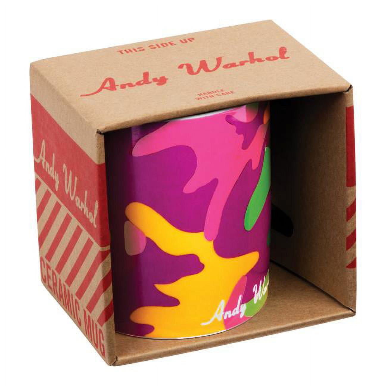 Andy Warhol Magenta Camouflage Mug - Walmart.com