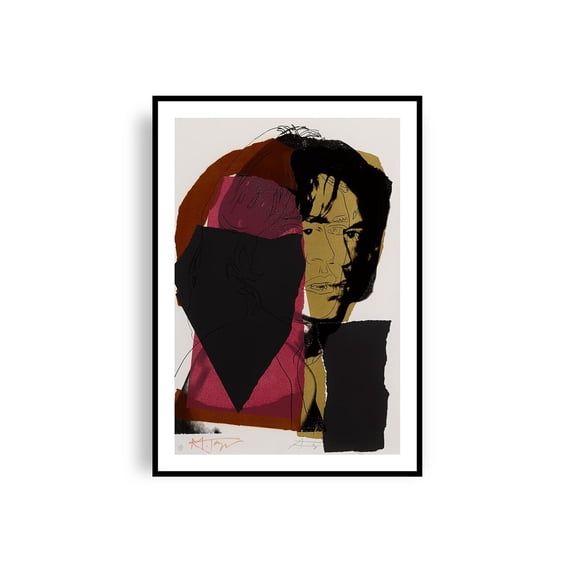 Andy Warhol Mick Jagger 6 Giclee Pop Art Wall Decor, Unframed Canvas ...