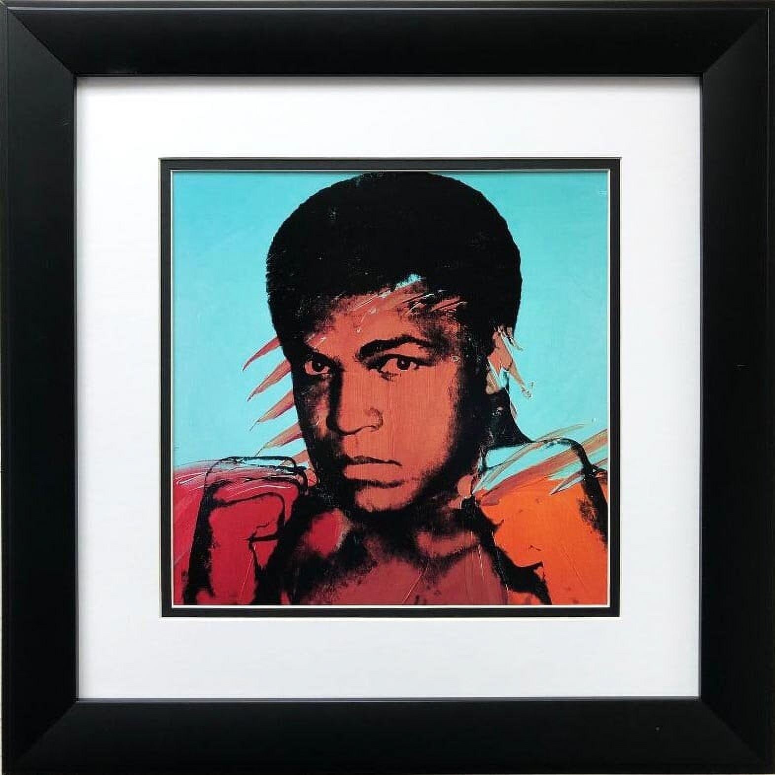 Andy Warhol "Muhammad Ali" FRAMED Iconic Pop Art Generic - Walmart.com