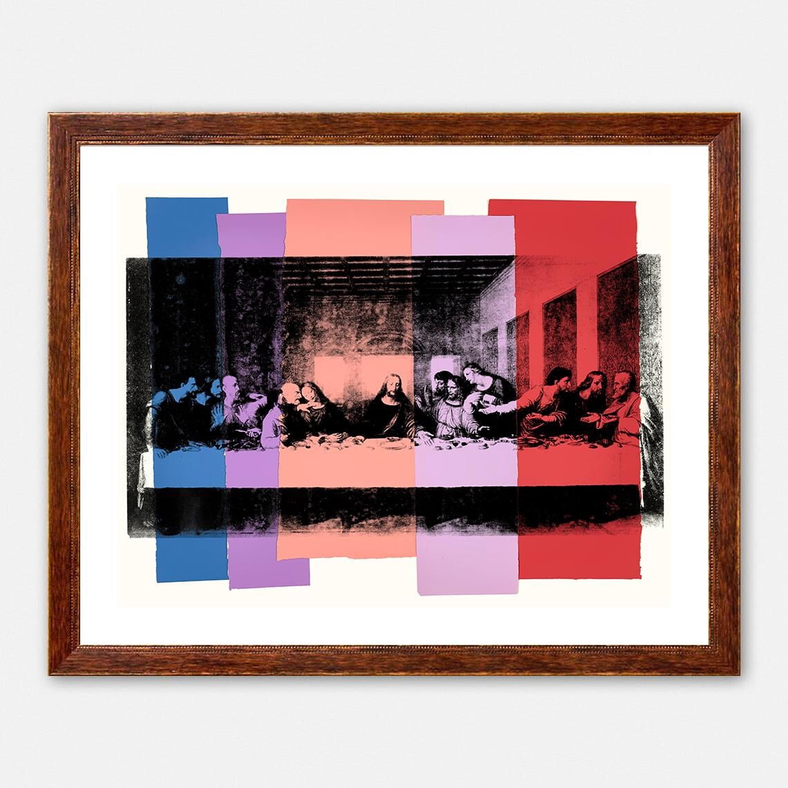 Andy Warhol The Last Supper Fine Art Giclee Religious After Leonardo da ...