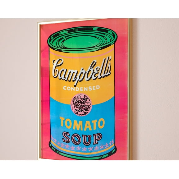 Andy Warhol Tomato Soup Pop Art Poster, Andy Warhol Tomato Soup Print ...