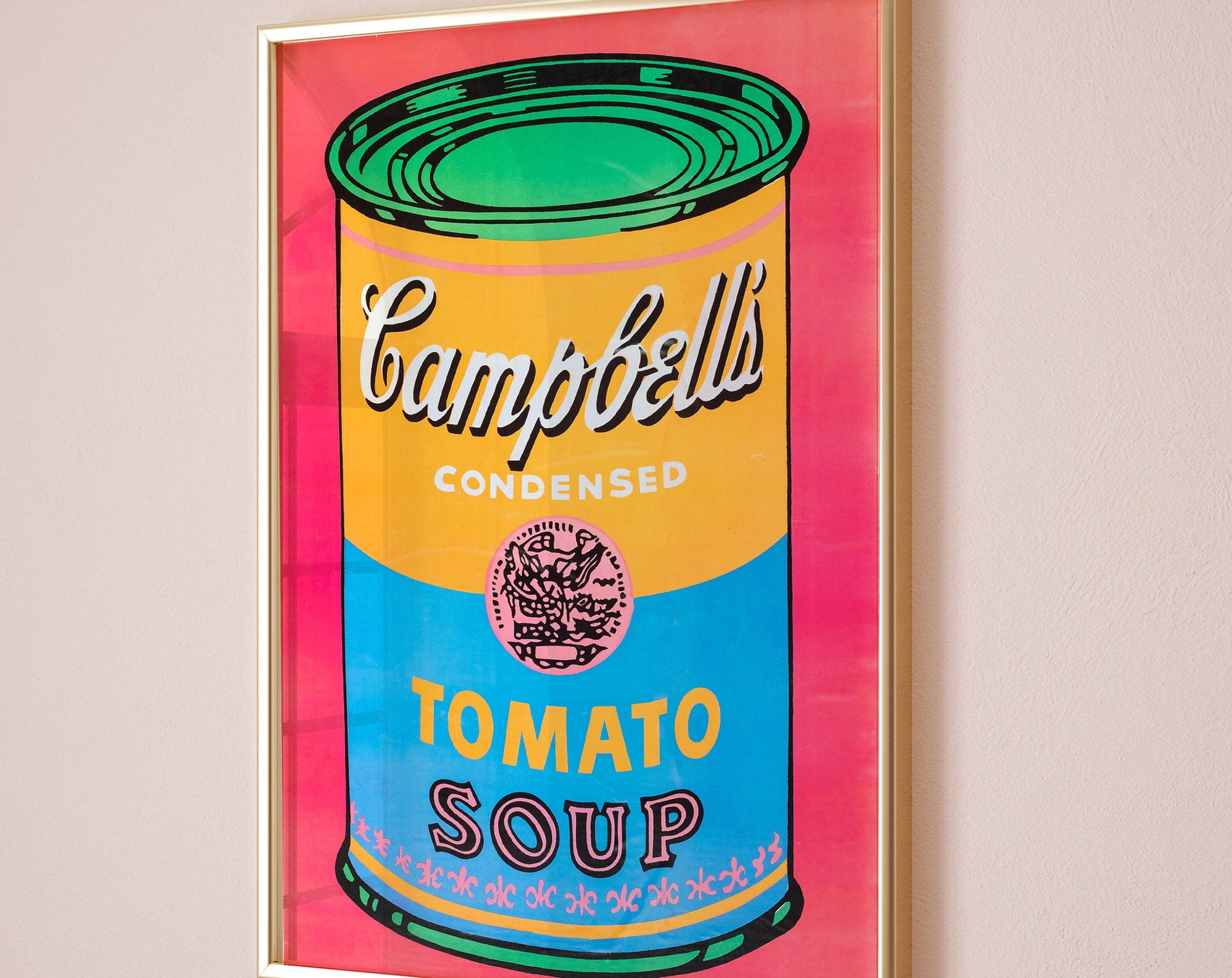 Andy Warhol Tomato Soup pop art poster Andy Warhol Tomato Soup Print ...