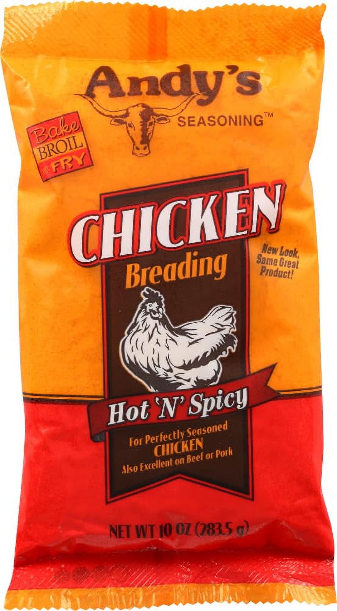 Andy's Breading Chicken Hot, AKF18 10 oz - Walmart.com