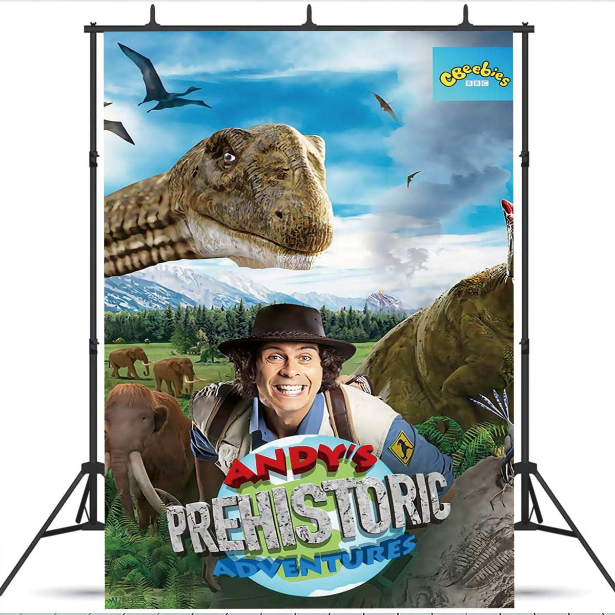 Andy's Dinosaur Adventure school Taspestry Wall Decor Birthday Banner ...