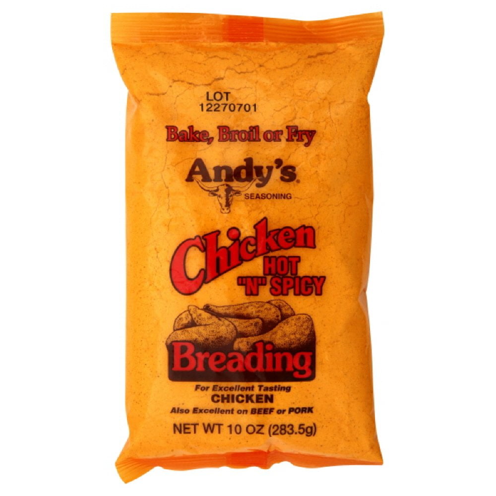 Andy's Hot Chicken Breading 10 oz (Pack Of 12) - Walmart.com