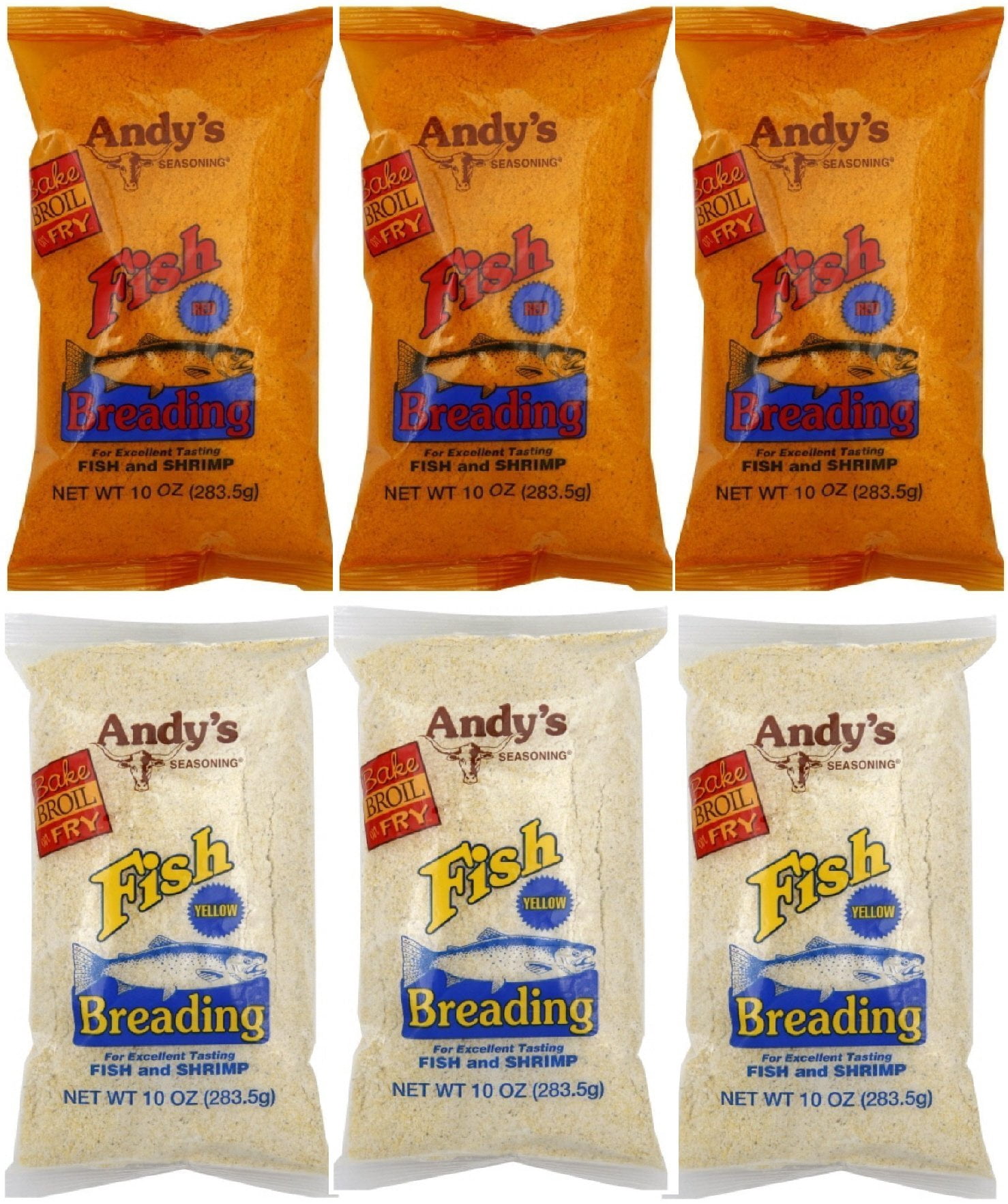 Andy's Seasoning Fish Fry MZF22 Variety Pack - Walmart.com