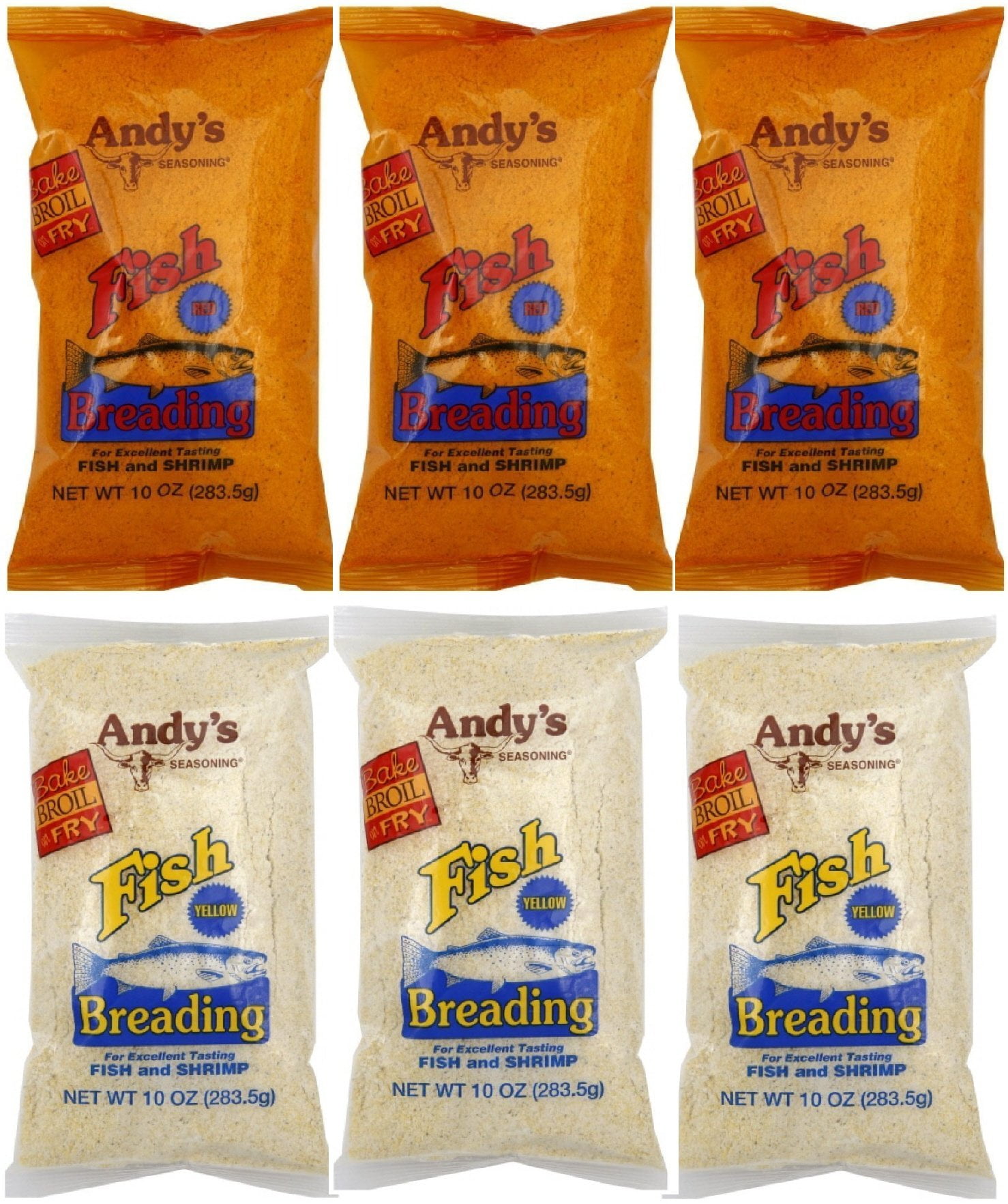 Andy's Seasoning Fish Fry Variety Pack E22 - Walmart.com