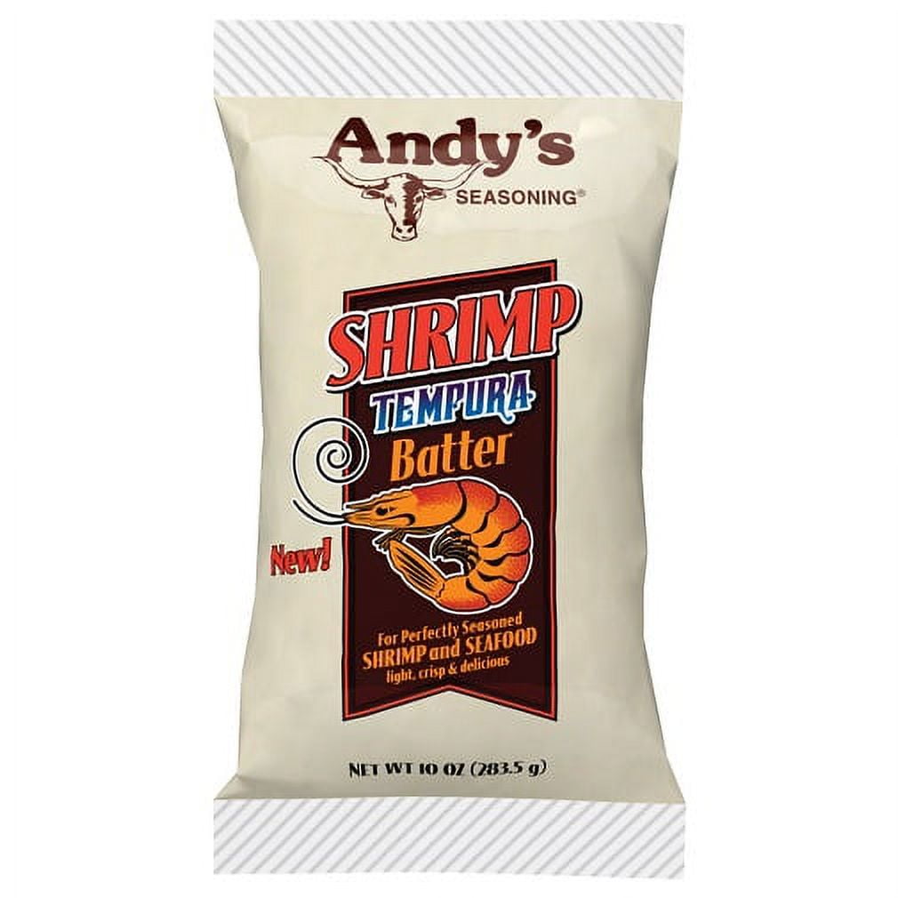 Andy's Seasoning 10 oz Seafood Tempura Batter Bag - Walmart.com