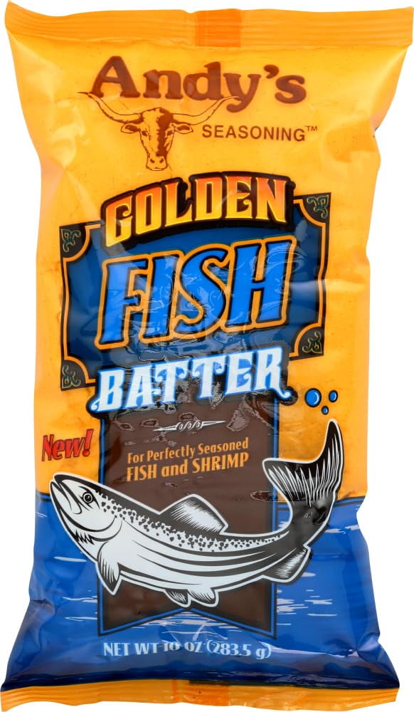 Andys Golden Fish Batter, DEF29 10 Ounces (Pack of 2) - Walmart.com