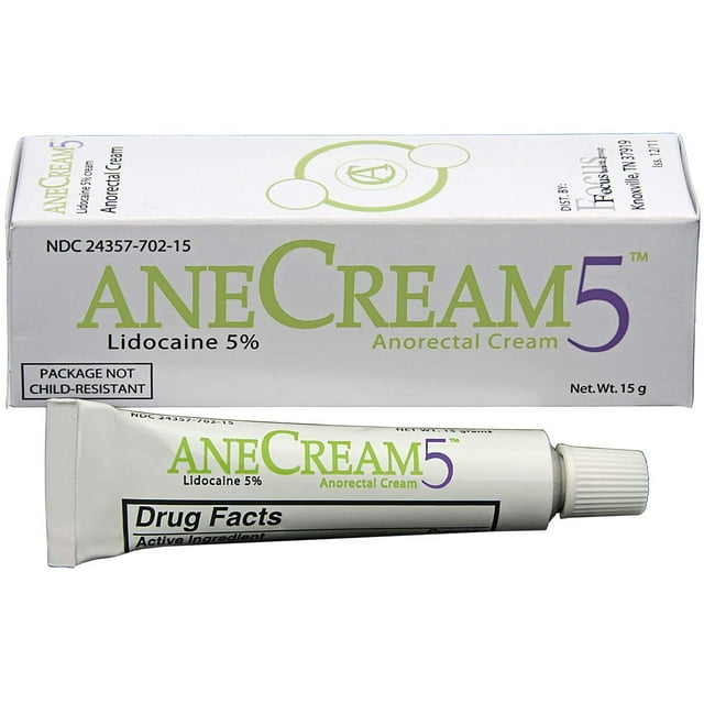 AneCream5 Anorectal Cream, 15 g HSA/FSA Eligible - Walmart.com