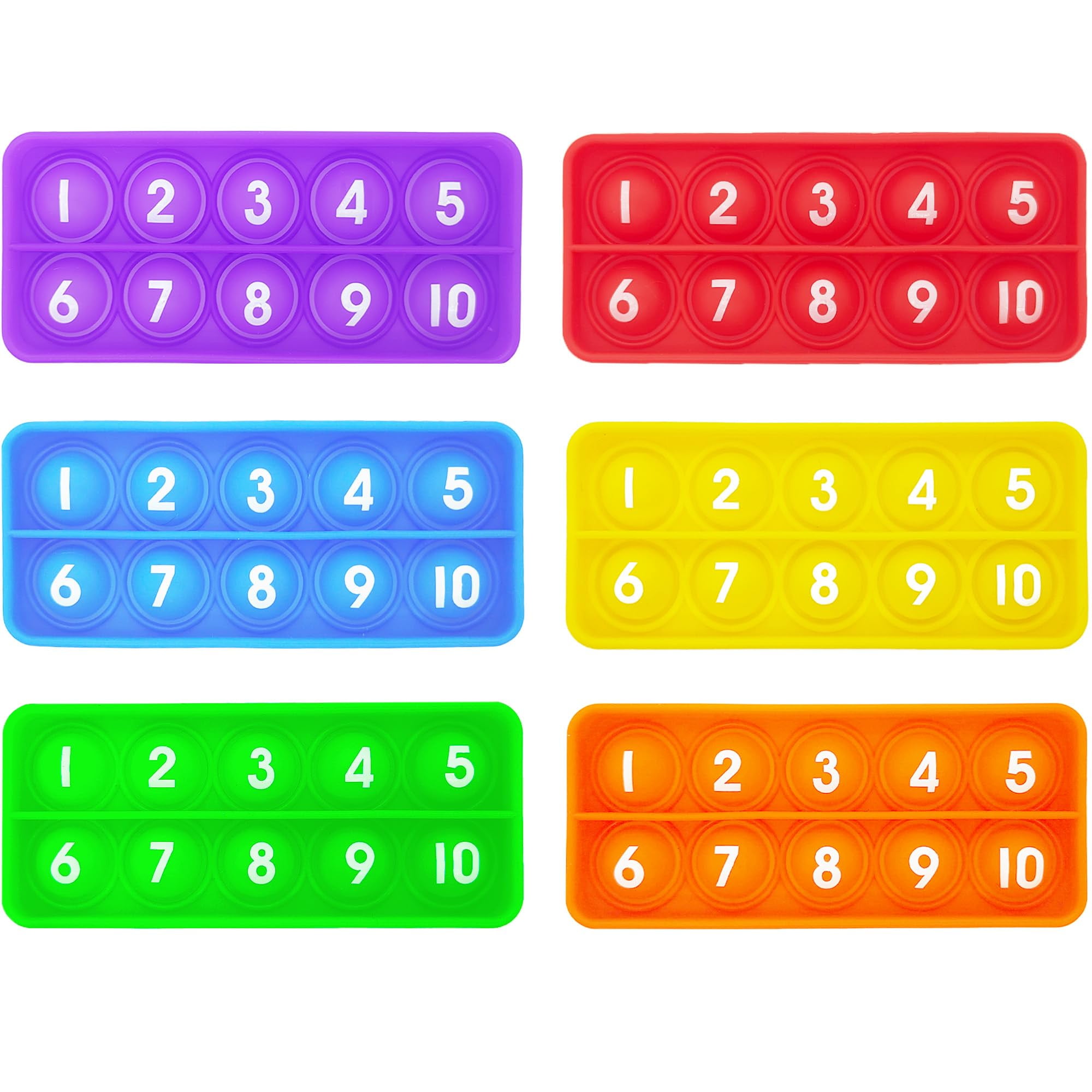 Anemeeoke Ten Frame Pop AIF4 Board, Fidgets for Classroom, Sensory Toys ...