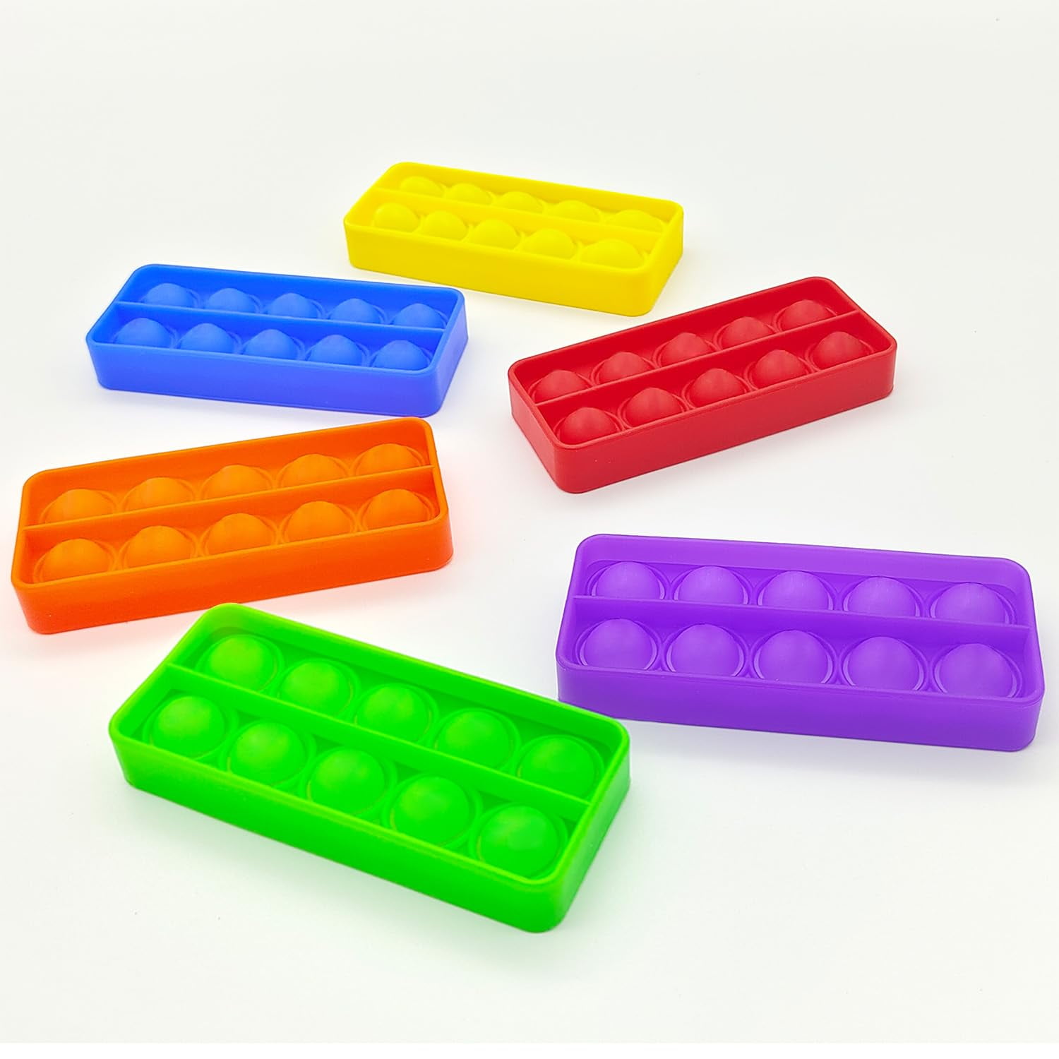 Anemeeoke Ten Frame Pop MMF7 Board, Fidget Toys for Quiet Sensory Toys ...