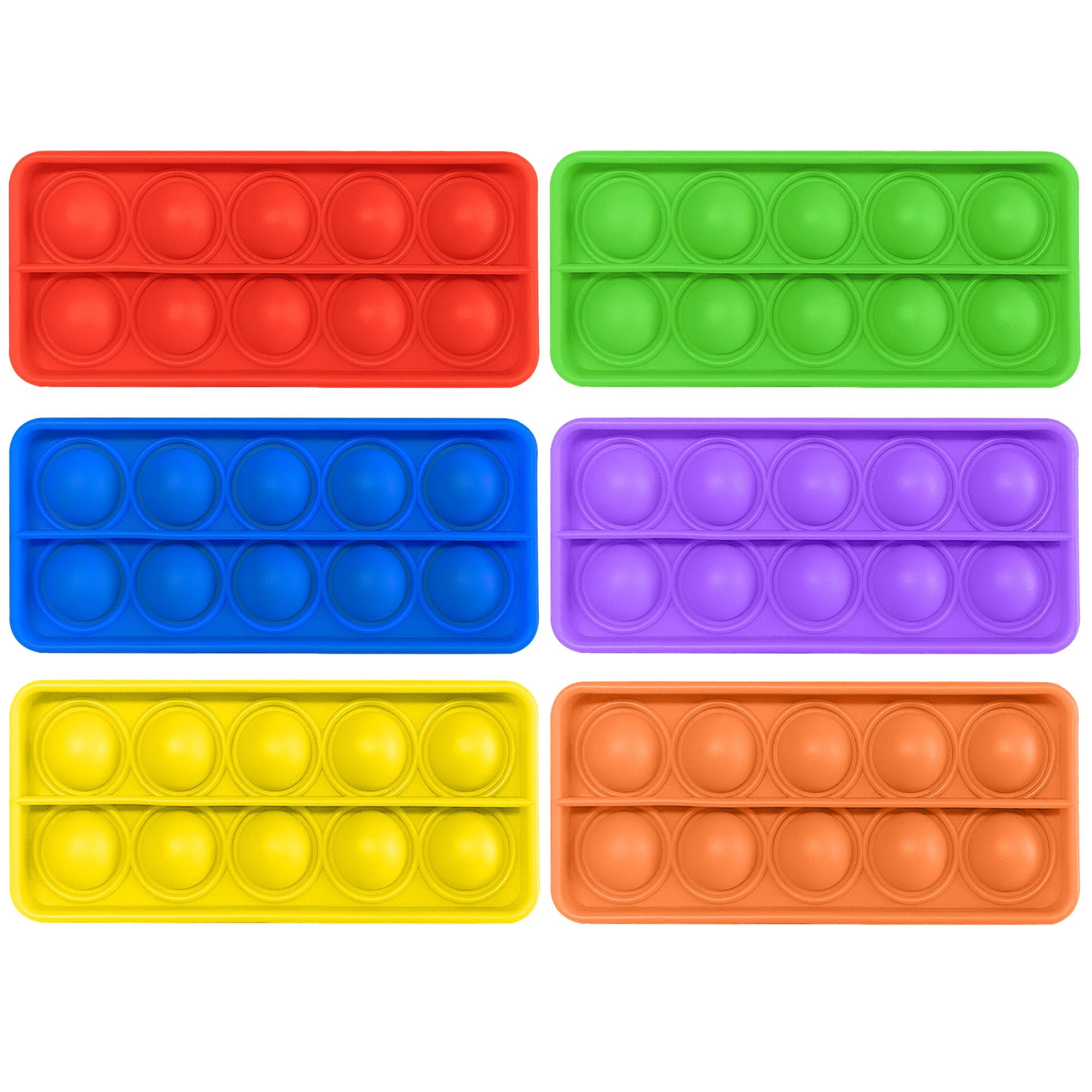 Anemeeoke Ten Frame Pop Toy, Fidgets for Classroom, Quiet Sensory ...