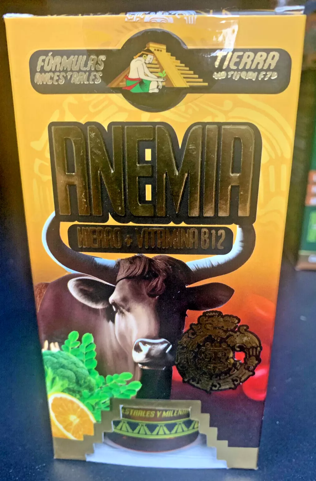 Anemia, Hierro + Vitamina B12/Anemia, Iron + Vitamin B12 Supplement 60 ...