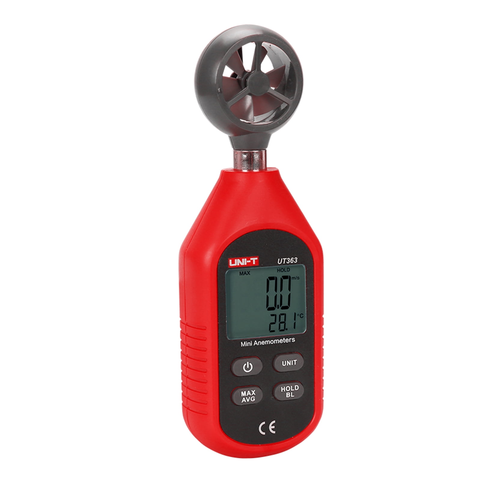 Anemometer,Speed Temperature Handheld Anemometer Speed Handheld Tester ...