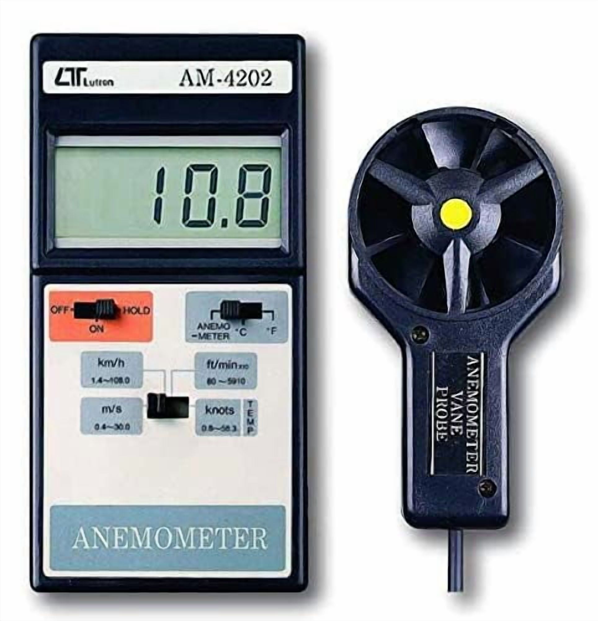 Anemometer with Telescope Probe for Environmental Clean Rooms, Testing ...