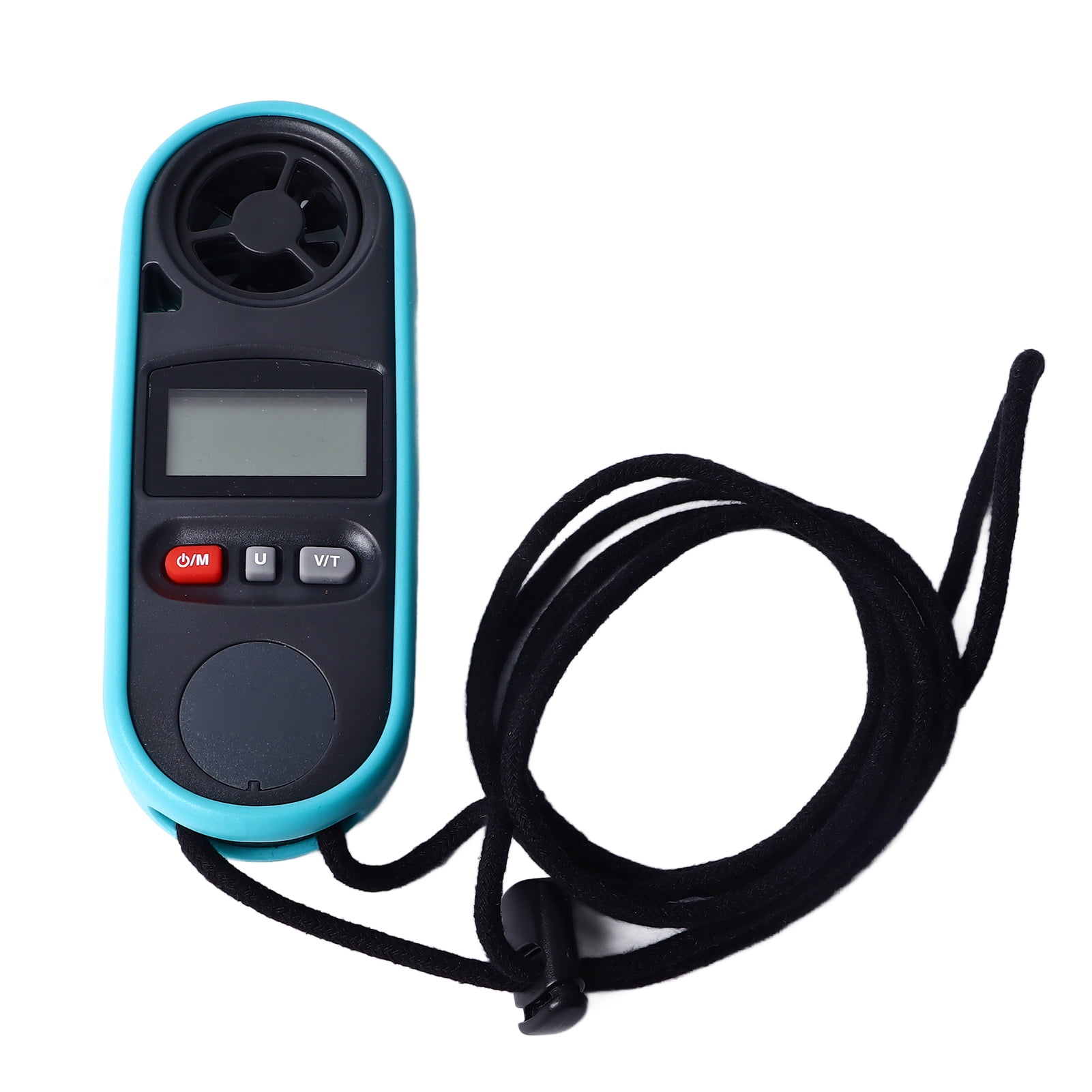 Anemometer Thermometer LCD Backlit Display Handheld Portable Wind Speed ...