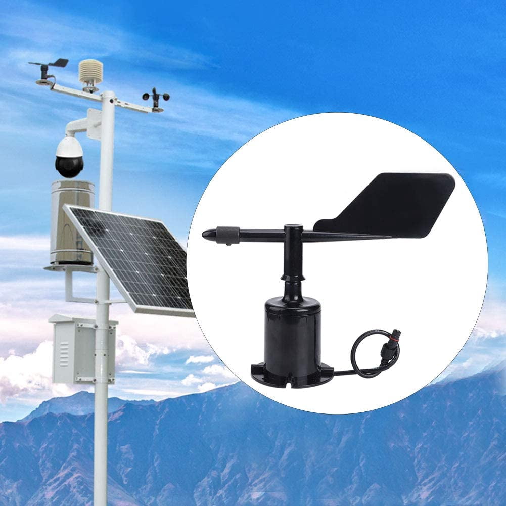Anemometer Wind Meter, Wind Direction Sensor Transmitter, 360 Degree ...