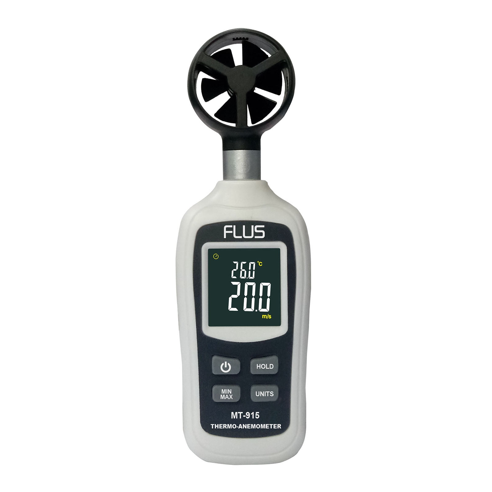 Anemometer Wind Speed Meter with Backlight Temperature Measurement Air ...