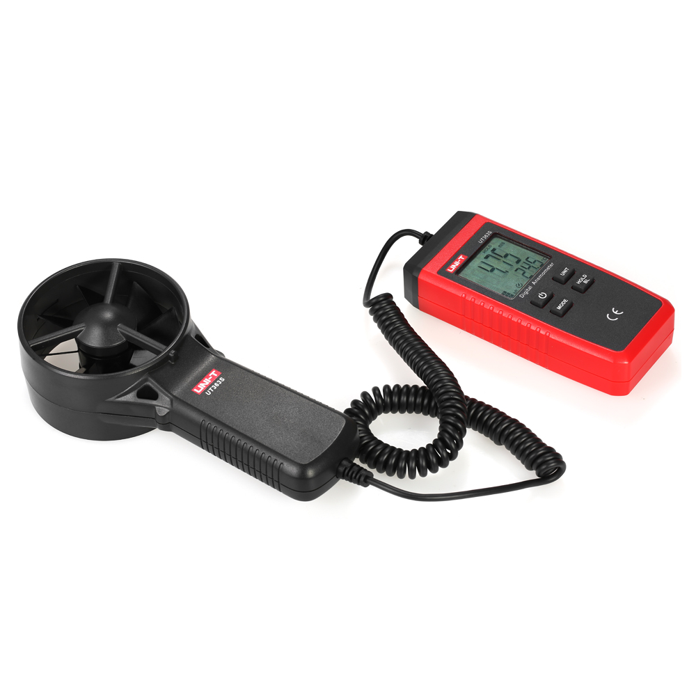 Anemometer,Wind Speed Meter Velocity Temperature Tester Speed Meter Air ...