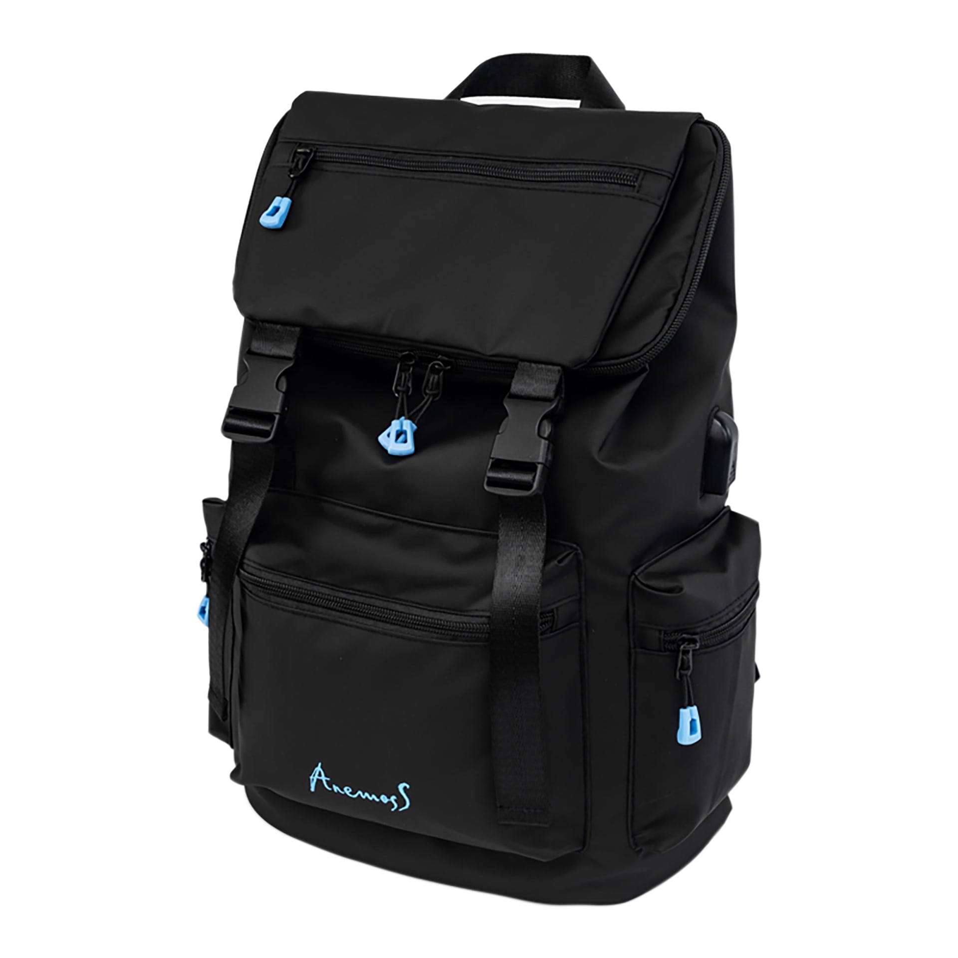 Anemoss Laptop Backpack, Black - Walmart.com