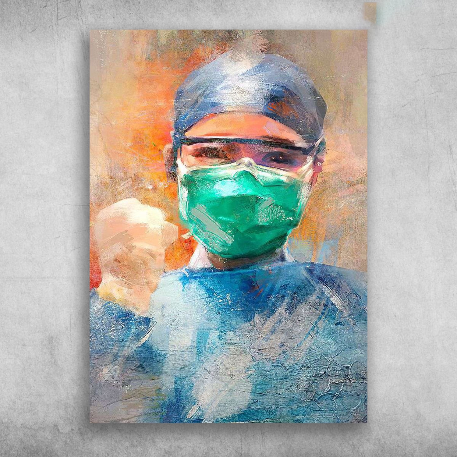 Anesthesia Hand, Power Poster Gift 11 x 17 Inch Poster - Walmart.com