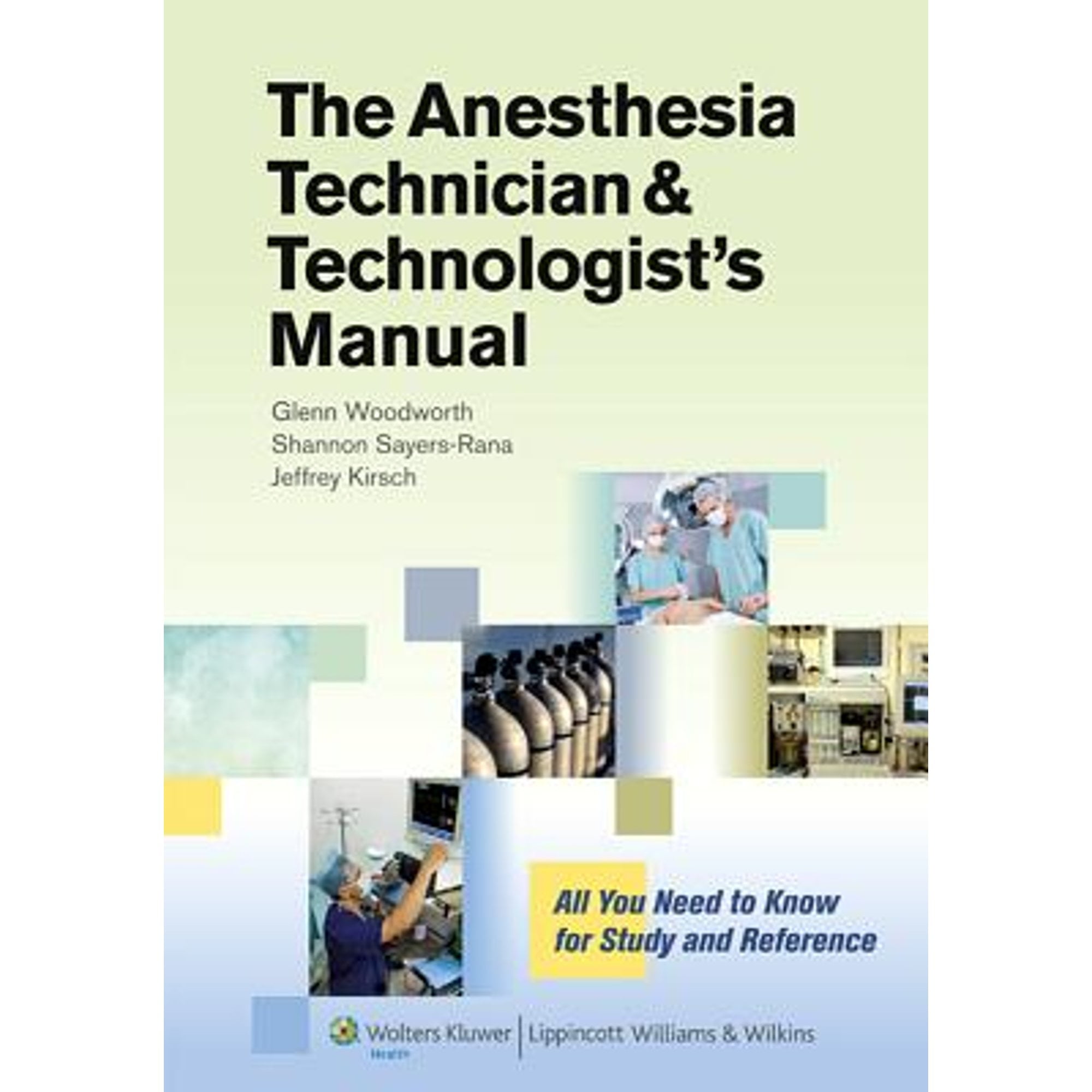 Pre-Owned Anesthesia Technologists Manual PB: All You Need to Know for ...