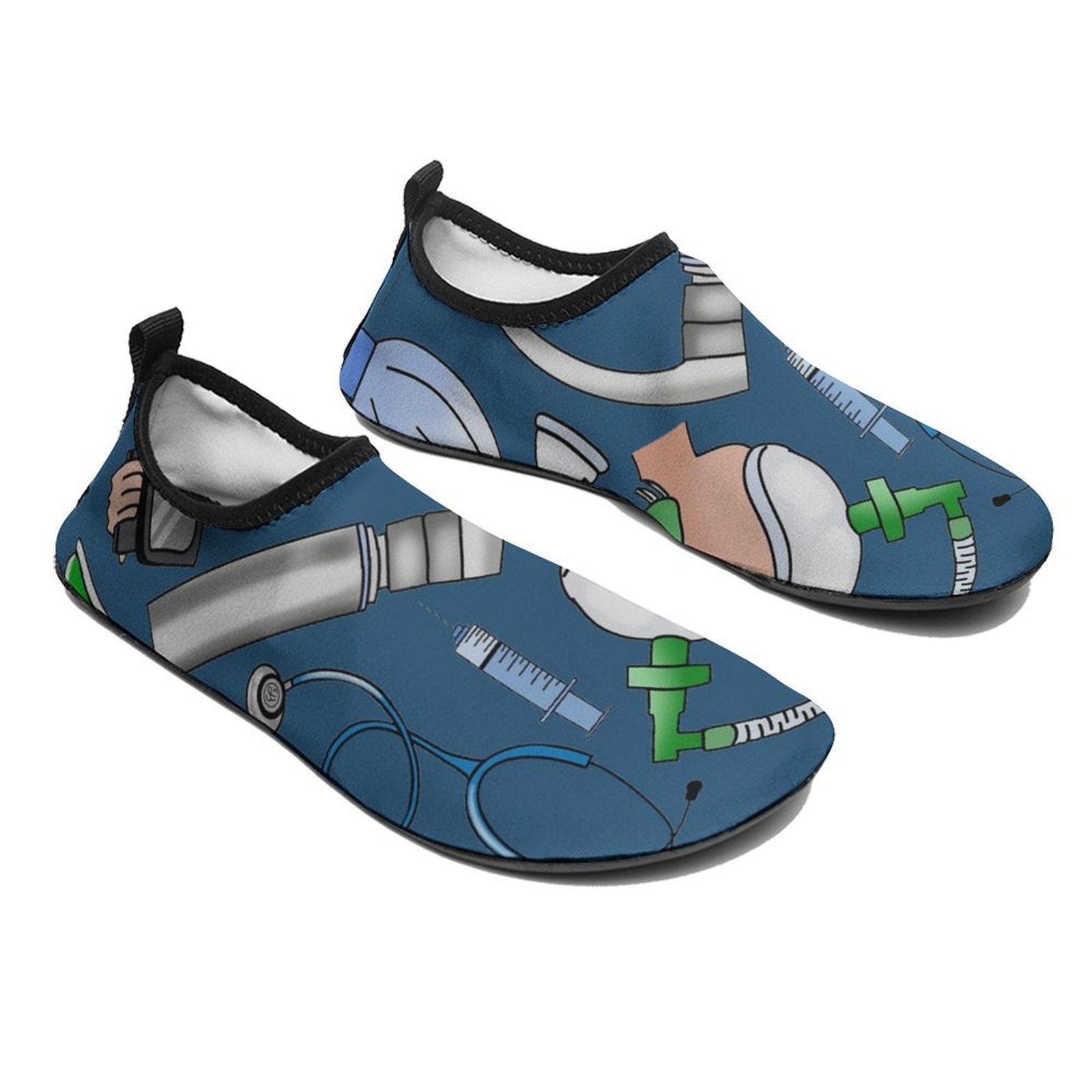 Anesthesia Water Shoes Beach Slip-on Shoes for Men Women Swim Pool Yoga ...