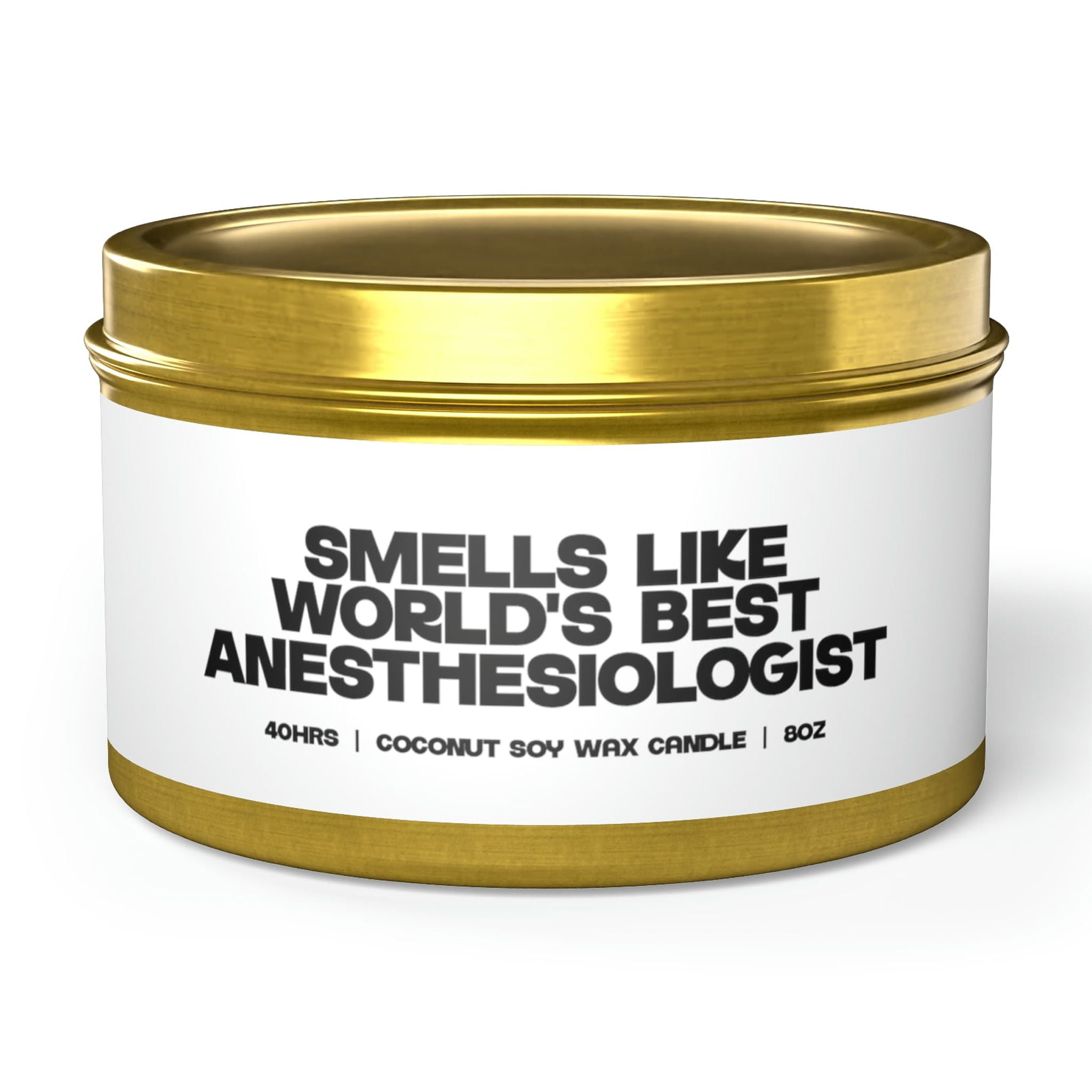 Anesthesiologist Anesthesiology Graduation Tin Candle Gift Decor ...