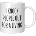 Anesthesiologist Mug, I Knock People Out for A Living Gift for ...