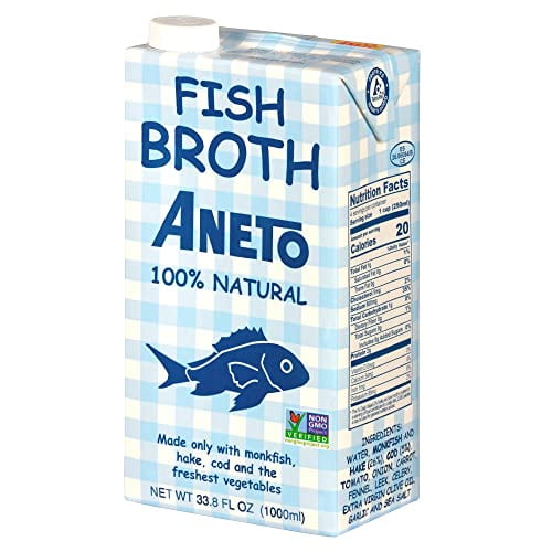 Aneto 100% Natural Fish Broth (6 Pack) - Walmart.com