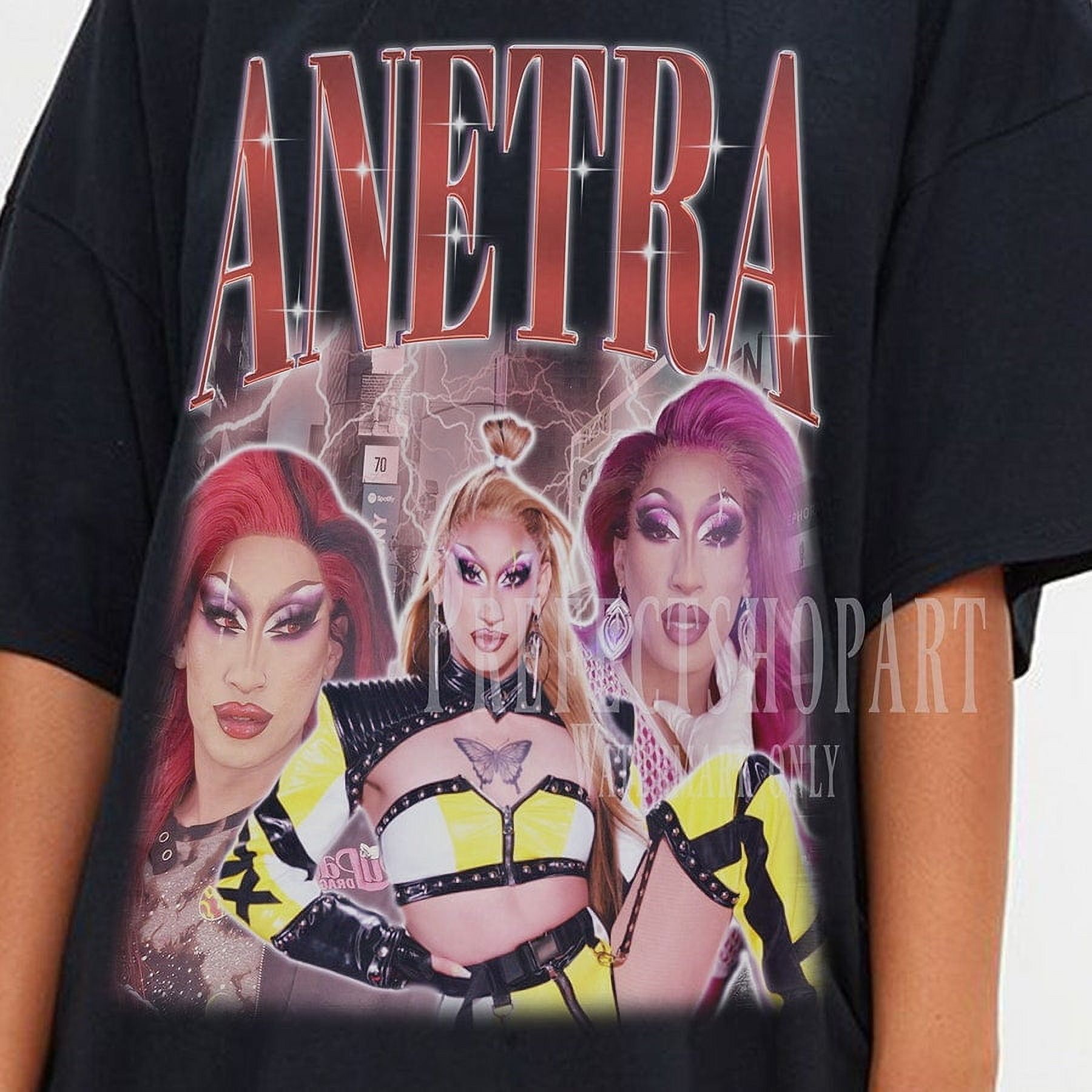 Anetra Retro Shirt, Anetra 90's Vintage Homage Shirt, American Drag ...