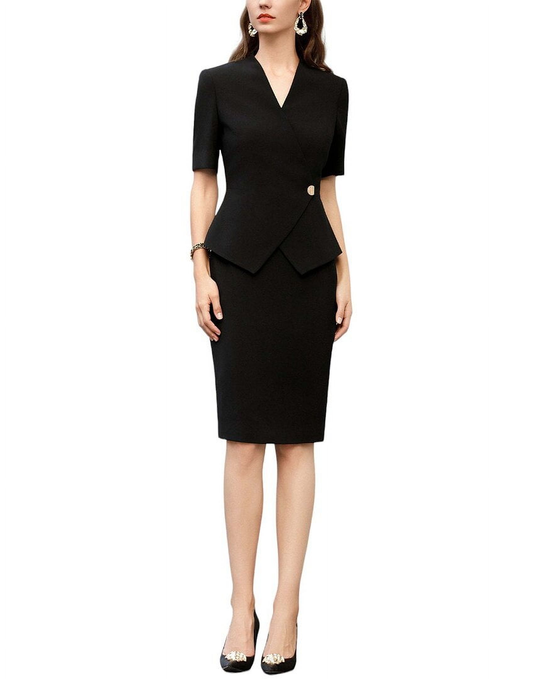 Anette Womens 2pc Blazer And Skirt Set 4