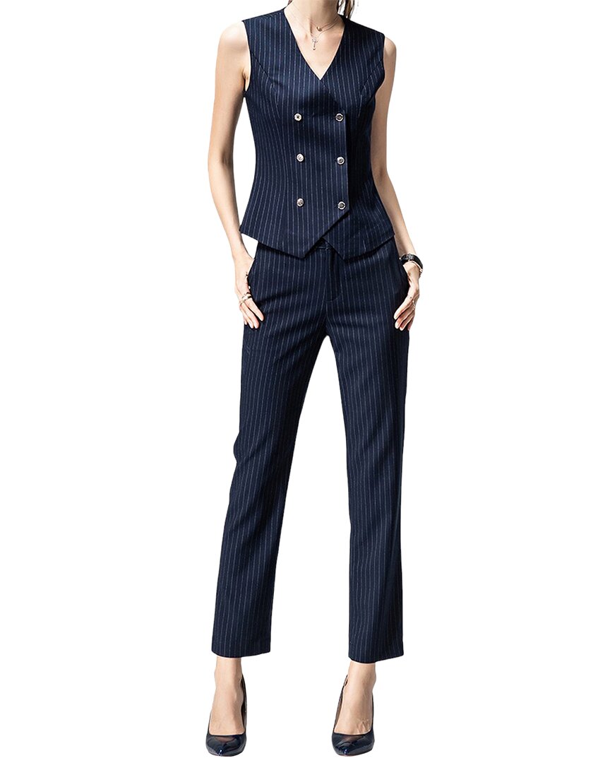 Anette Womens 2pc Vest And Pant Set 2