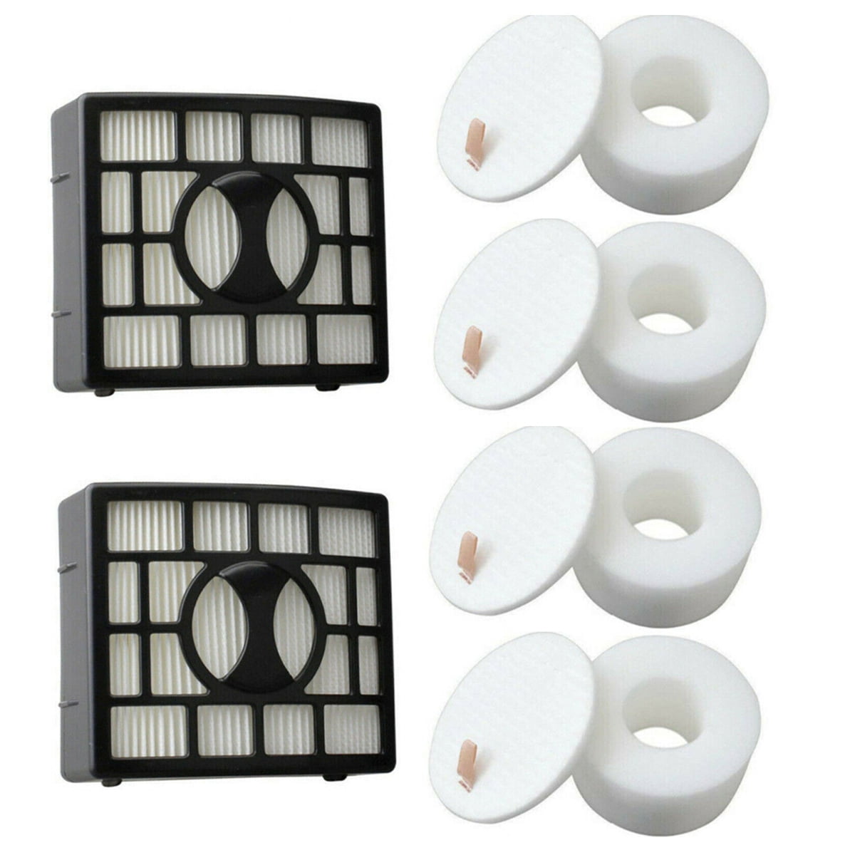 Shark Rotator NV680, NV681, NV682, NV800 Vacuum Filters: 2 HEPA, 4 Foam ...
