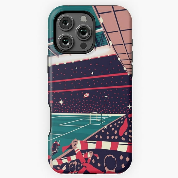 Anfield Stadium Architecture Art iPhone Case 17 16 15 14 13 12 11 Pro ...