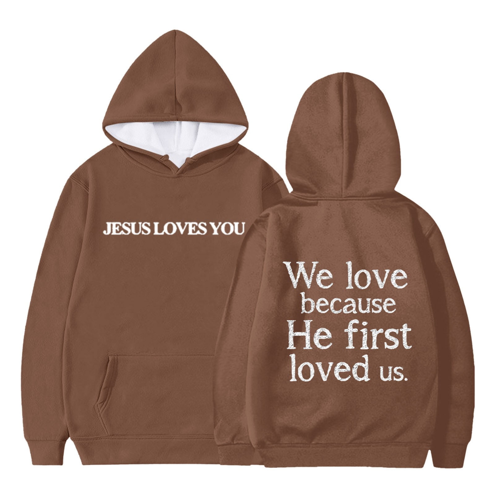 Angala Boys And Girls Casual Loose Cute Print Long Sleeve Hoodie Sport ...
