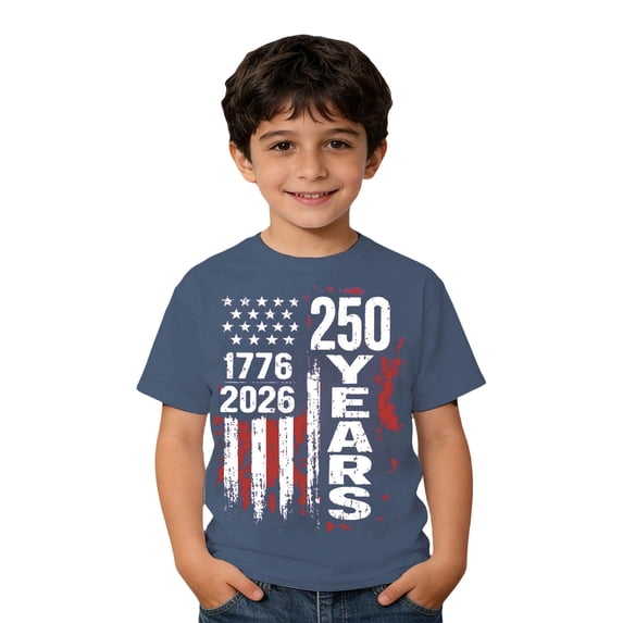 Angala Boys T Shirts Independence Day Patriotic Print Summer Shirts ...