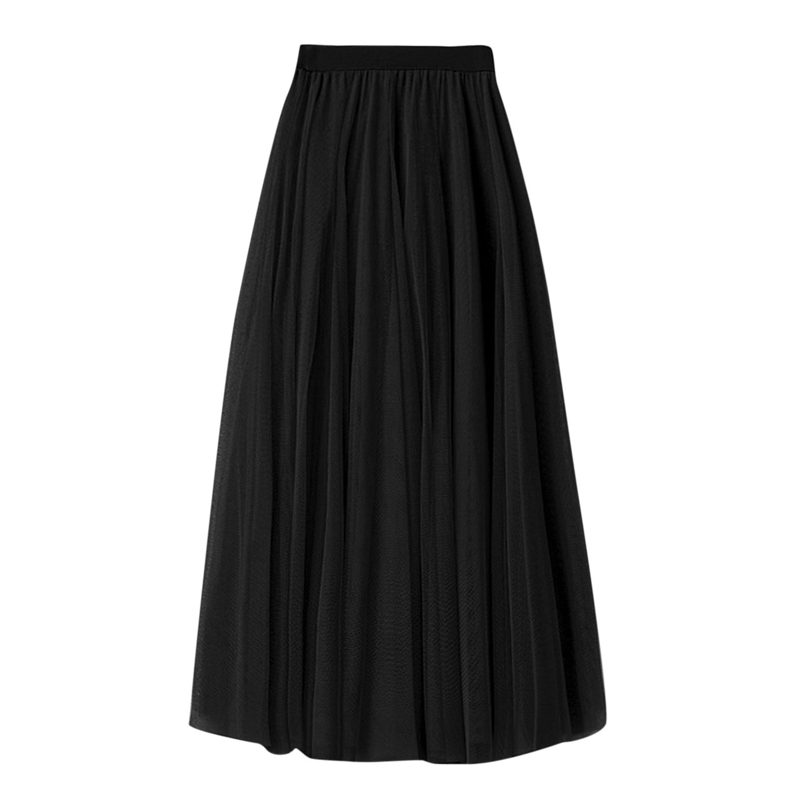 Angala Carnival Women Mid Length Skirt Dance Party A Line High Waisted ...