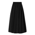 Angala Carnival Women Mid Length Skirt Dance Party A Line High Waisted ...