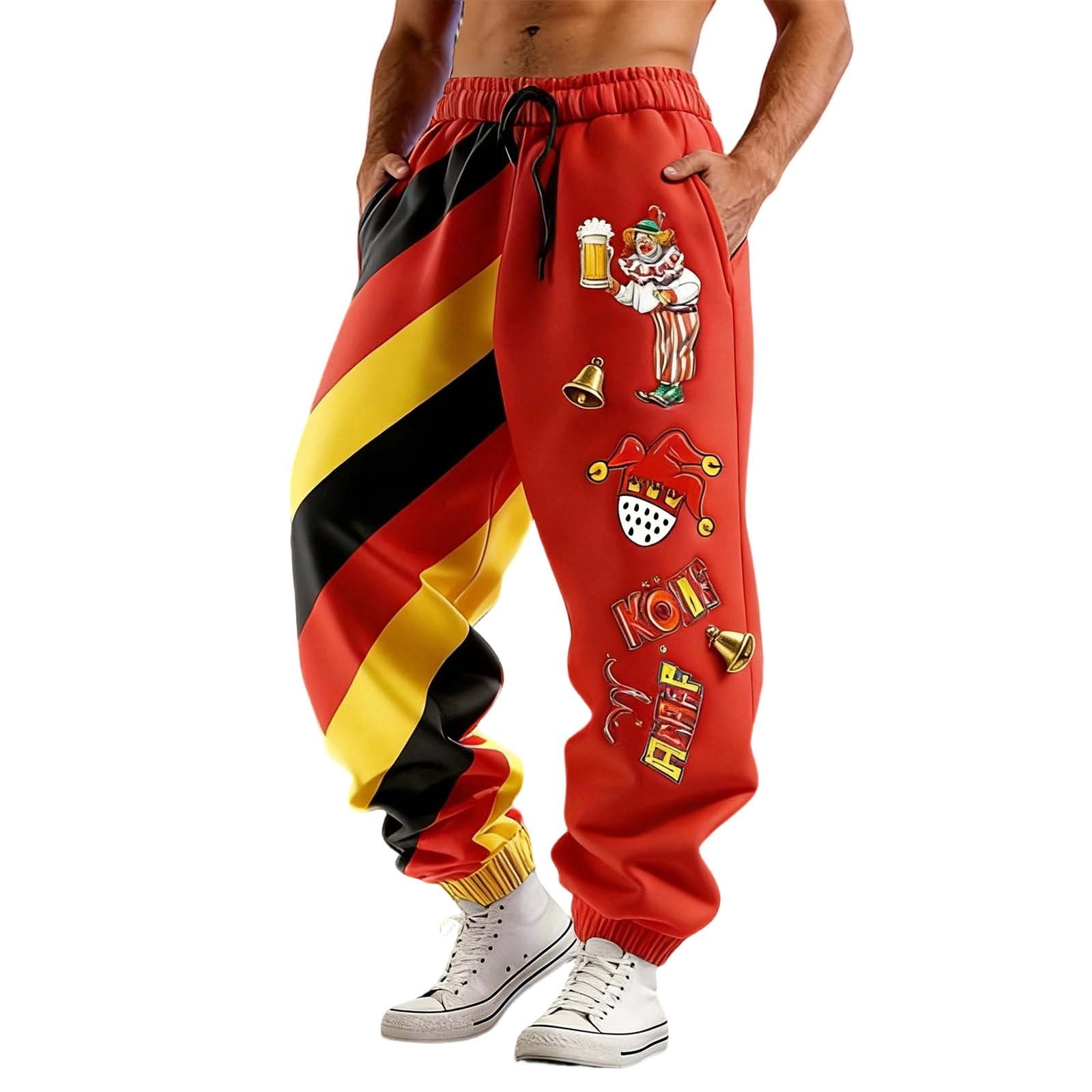 Angala Casual Pants For Carnival Theme Lightweight Weekend Trousers ...