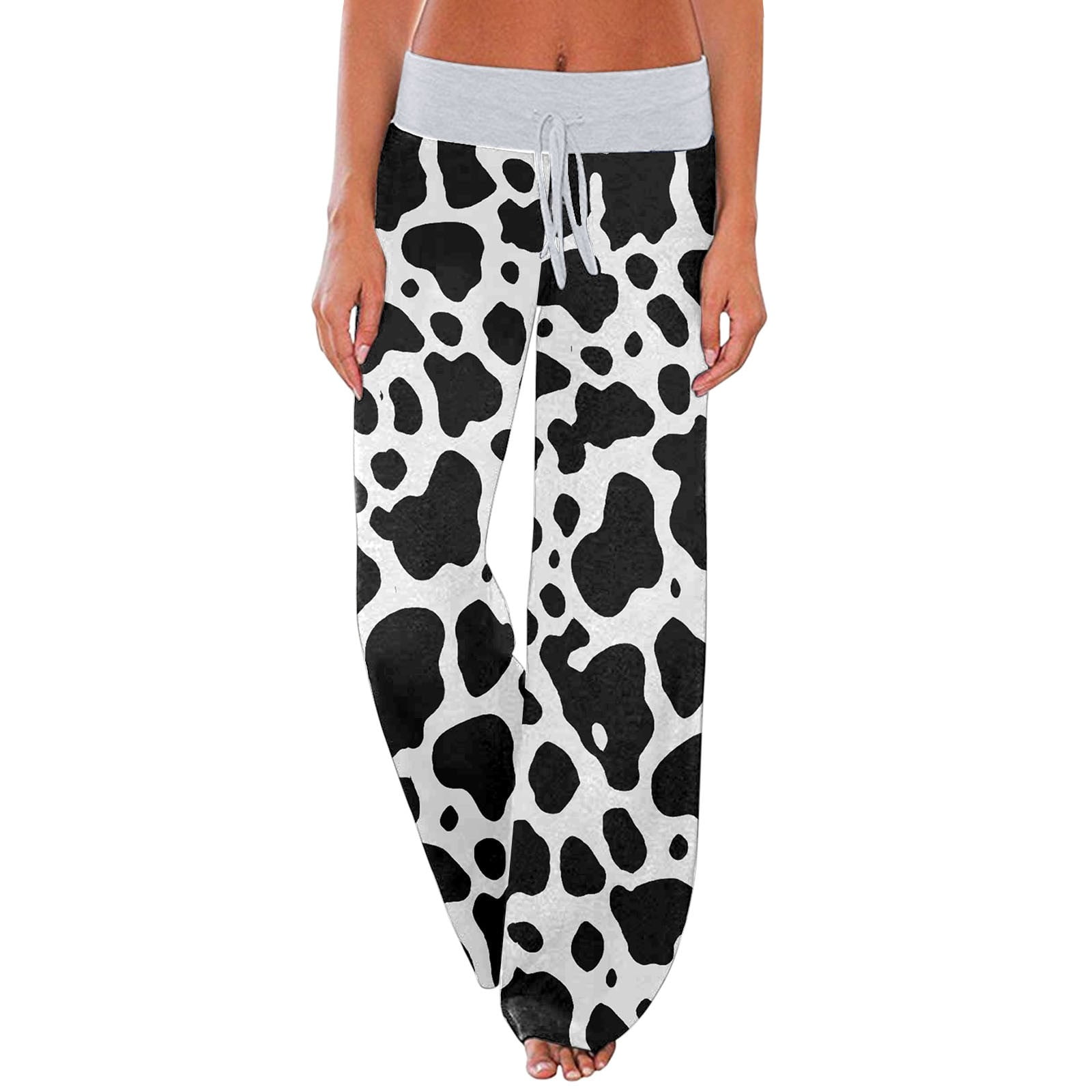 Angala Casual Wide Leg Pants High Waist Comfortable Loose Fit ...